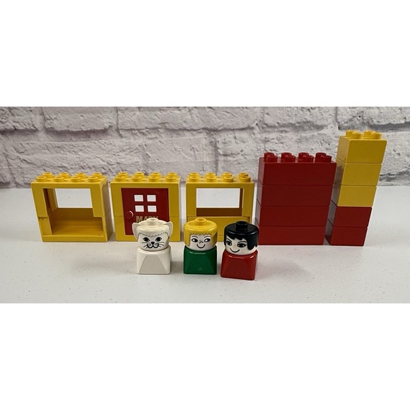 Lego | Toys | Vintage Lego Duplo Marys House Set Cat 5372 537 Complete ...